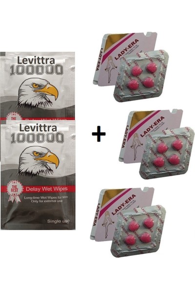 Levitra Mendil 2 Adet + L 130 Mg 4'lü 3 Adet Sertlestırıcı Gecıktırıcı