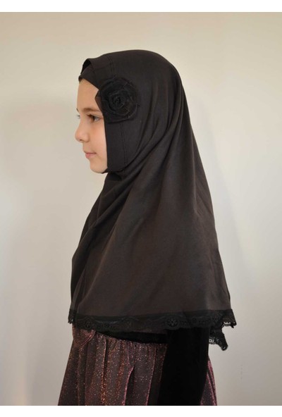 Çocuklar ve Gençler Için Likralı Pratik Eşarp Çocuk Eşarbı