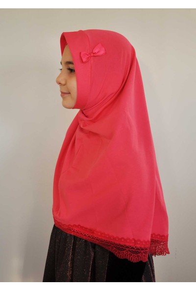 Çocuklar ve Gençler Için Likralı Pratik Eşarp Çocuk Eşarbı