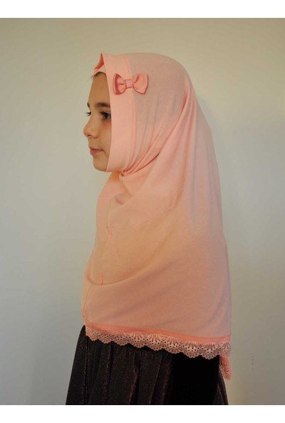 Çocuklar ve Gençler Için Likralı Pratik Eşarp Çocuk Eşarbı