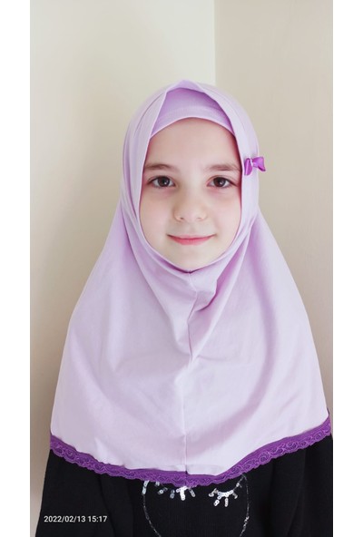 Çocuklar ve Gençler Için Likralı Pratik Eşarp Çocuk Eşarbı