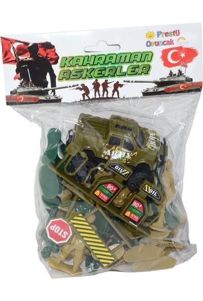 Fab Pr-08 Büyük Arabalı Asker Oyun Seti