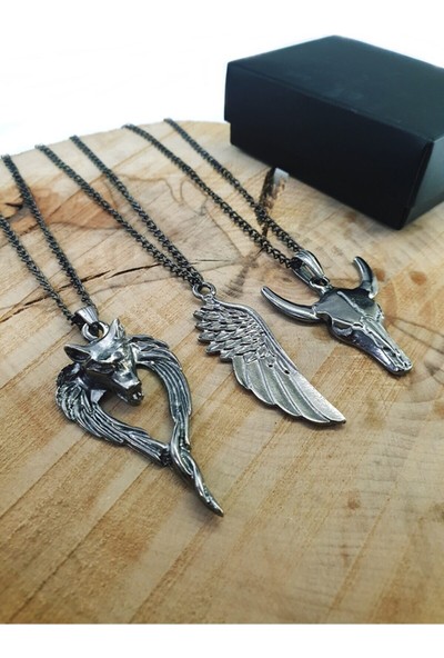 Dukkanka 2'li Best Friends Kalp Kolye