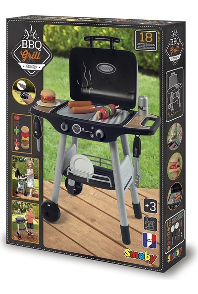 Tuuverse 7600312001 Smoby, Bbq Grill - Barbekü / 3-8 Yaş