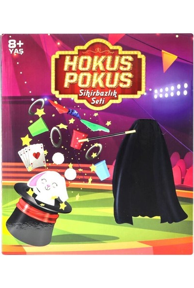 01382 Mega, Hokus Pokus Sihirbazlık Seti, +8 Yaş 01382 Mega, Hokus Pokus Sihirbazlık Seti, +8 Yaş