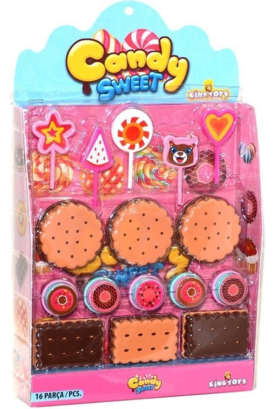 Tuuverse 5071 King Toys, Candy Sweet Şeker Oyun Seti Tuuverse 5071 King Toys, Candy Sweet Şeker Oyun Seti