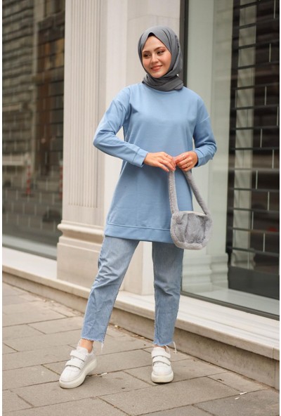 Moylin 1973 Düşük Omuzlu Sweatshirt Moylin 1973 Düşük Omuzlu Sweatshirt