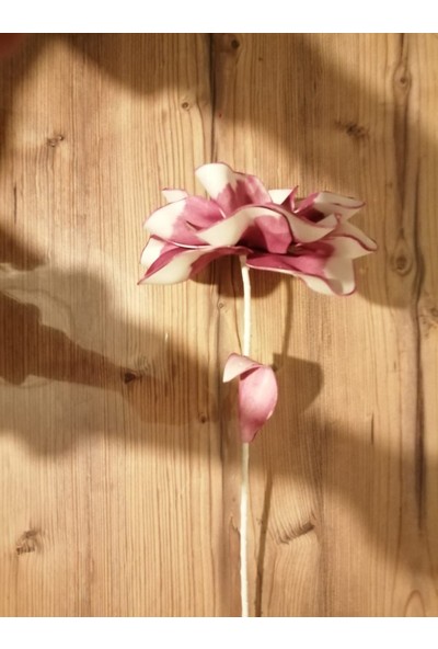 Kozalılar Yapay Manolya Eva Büyük Çiçek -Tekli