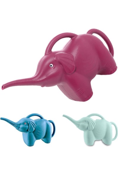 Go İthalat Fil Tasarımlı Çiçek - Bahçe - Saksı Sulama Kabı