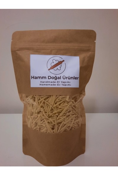 Hamm Doğal Ürünler El Kesimi Erişte (400 Gr) Hamm Doğal Ürünler El Kesimi Erişte (400 Gr)