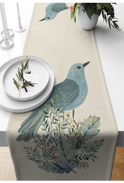 Kate Louise Botanik Çiçek Bohem Temalı 140X40 cm Dijital Baskılı Runner Kate Louise Botanik Çiçek Bohem Temalı 140X40 cm Dijital Baskılı Runner