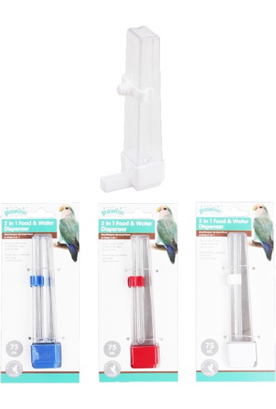 Pawise Kuş Suluk Yada Yemlik 75 ml 14,5 cm Pawise Kuş Suluk Yada Yemlik 75 ml 14,5 cm