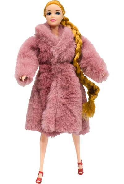 Mix Oyuncak Oyuncak Manken Bebek Kürklü Model Bebek 30 cm