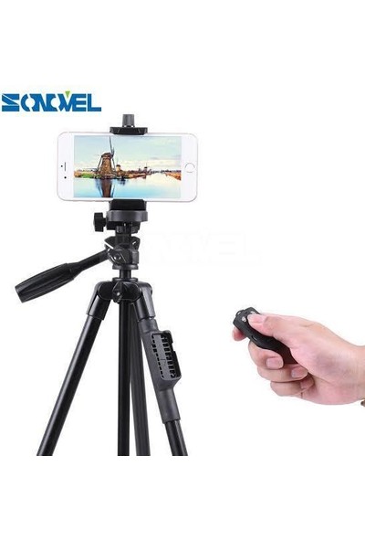 Esilay Shop Yunteng 5208 Bluetooth Kumandalı Telefon Uyumlu Dslr Tripod Esilay Shop Yunteng 5208 Bluetooth Kumandalı Telefon Uyumlu Dslr Tripod