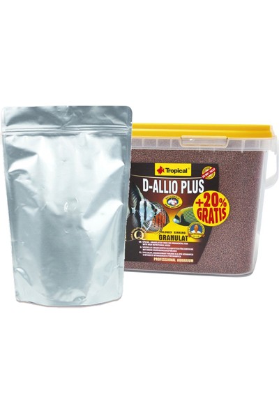 Tropical D-Allio Plus Gran 500 Gram Kovadan Bölme Sarımsaklı Yem Tropical D-Allio Plus Gran 500 Gram Kovadan Bölme Sarımsaklı Yem