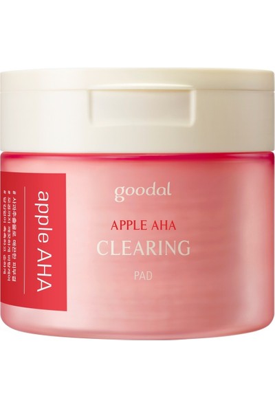 Green Goodal Apple Aha Clearing Pad - Elma Özlü Temizleyici Tonik Ped Green Goodal Apple Aha Clearing Pad - Elma Özlü Temizleyici Tonik Ped