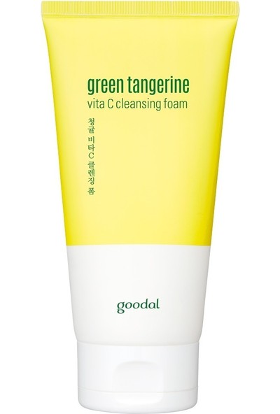 Green Goodal Green Tangerine Vita C Cleansing Foam - Yeşil Mandalina Özlü Aydınlatıcı Köpük Temizleyici
