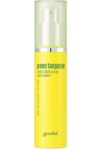 Green Goodal Green Tangerine Vita C Dark Circle Eye Cream - Yeşil Mandalina Özlü Aydınlatıcı Göz Kremi