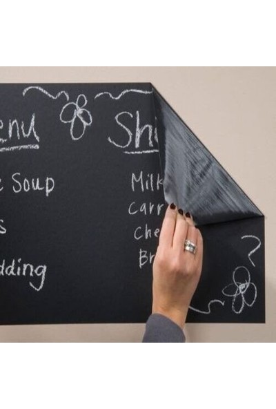 Duvara Yapışan Kara Tahta