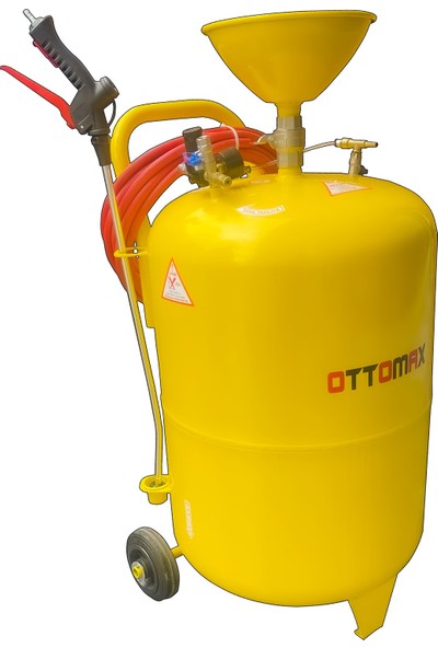 Ottomax OTX100 Havalı Köpük Tankı 100 Litre Köpük Püskürtme 8 Metre Hortumlu Ottomax OTX100 Havalı Köpük Tankı 100 Litre Köpük Püskürtme 8 Metre Hortumlu