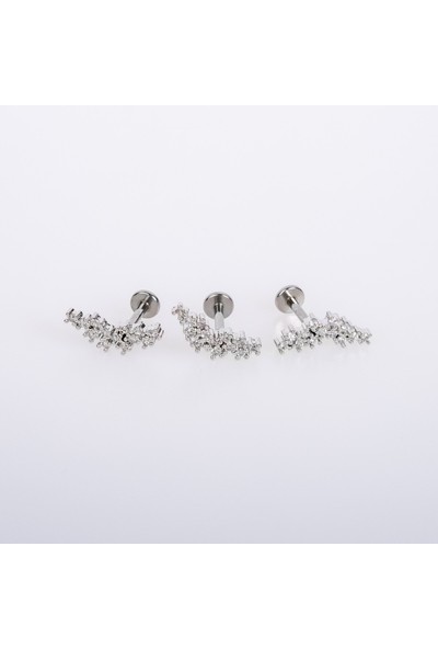 Ey Fashion 316L Cerrahi Çelik Zirkon Taşlı Piercing Tragus Ey Fashion 316L Cerrahi Çelik Zirkon Taşlı Piercing Tragus