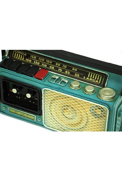 Esilay Shop Dekoratif Metal Radyo Kumbara Vintage Biblo Hediyelik Esilay Shop Dekoratif Metal Radyo Kumbara Vintage Biblo Hediyelik