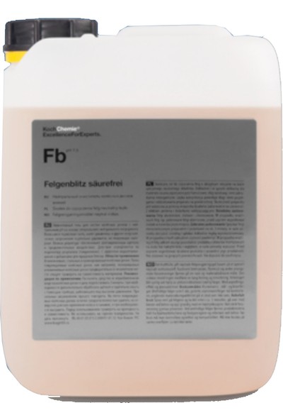 Koch Chemie Fb Demir Tozu Temizleyici 5kg Koch Chemie Fb Demir Tozu Temizleyici 5kg