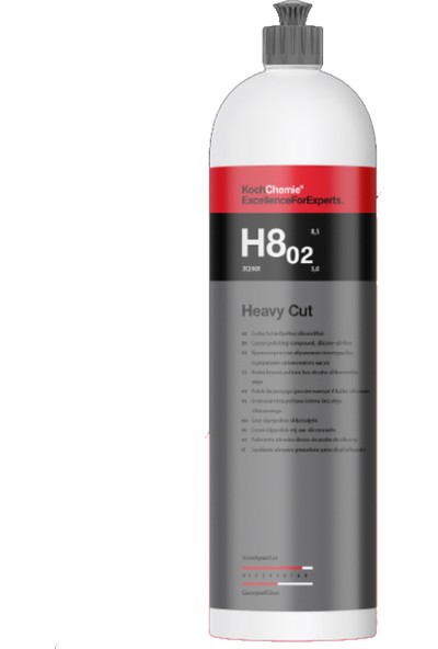 Koch Chemie H8.02 Kalın Çizik Giderici Pasta 1lt Koch Chemie H8.02 Kalın Çizik Giderici Pasta 1lt