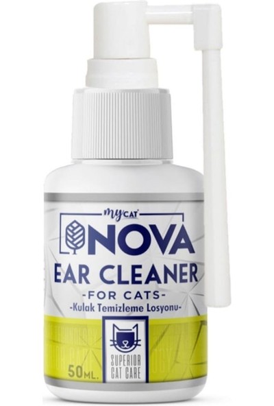 My Cat Kediler Için Kulak Temizleme Solüsyonu 50 ml My Cat Kediler Için Kulak Temizleme Solüsyonu 50 ml