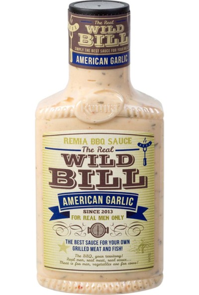 Remıa Wıld Bıll Amerıcan Garlıc Sos 450 Ml. Remıa Wıld Bıll Amerıcan Garlıc Sos 450 Ml.