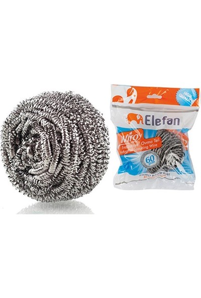 Çerçi Dede 3 Adet Elefan Wiro Endüstriyel Bulaşık Ovma Teli