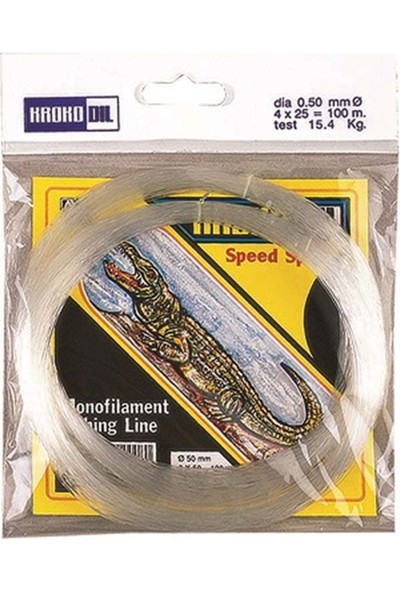 Krokodil Paket Misina 100MT 0.20MM Krokodil Paket Misina 100MT 0.20MM