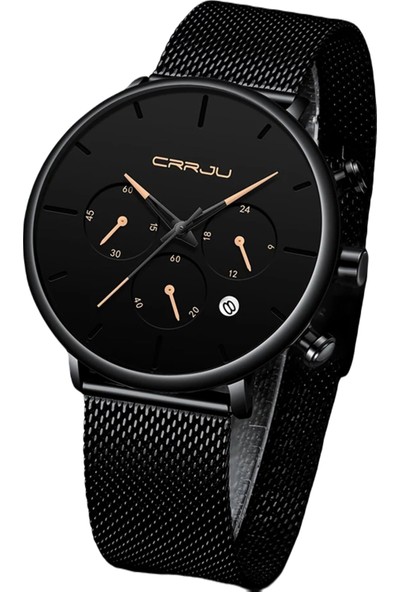Crrju Fonksiyonlu Hasır Kordon Unisex Kol Saati