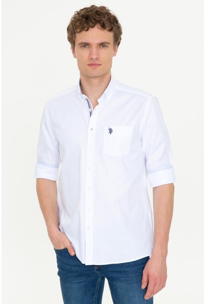 Beyaz Gomlek Uzunkol 50246210-VR013