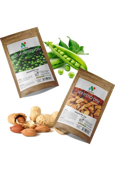 Naturikon Bezelye ve Yerfıstığı Çayı 60 gr x 2' Li
