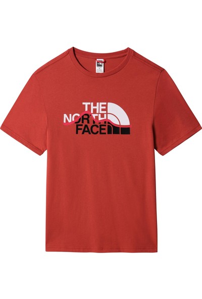 The North Face Mountain Line Erkek T-Shirt - NF00A3G2UBR The North Face Mountain Line Erkek T-Shirt - NF00A3G2UBR