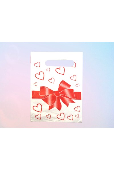 Kentpack Nazar Boncuk Baskılı Elgeçme Poşet 14*21 cm 100 Adet.