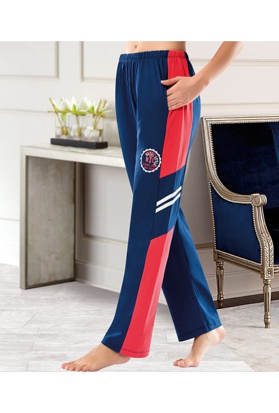 Derya Kurşun Lastikli Uzun Kadın Eşofman 0541