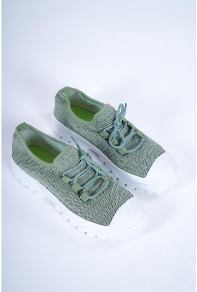 Shoecide Kadın Triko Sneaker Ayakkabı