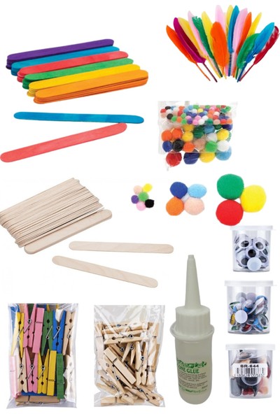 Elişi Etkinlik Seti Iş Eğitim Seti Elişi Etkinlik Seti Iş Eğitim Seti