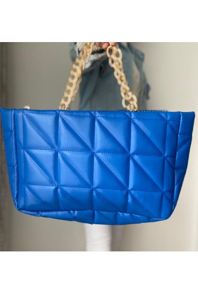 Pollux Zincir Askılı Kapitone Dikişli Kadın Omuz Çanta Pollux Zincir Askılı Kapitone Dikişli Kadın Omuz Çanta