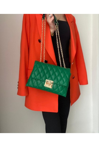 Pollux Kilitli Kapitone Kadın Çanta Omuz Pollux Kilitli Kapitone Kadın Çanta Omuz