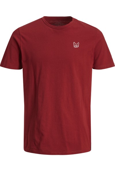 Jack & Jones Denim Dog Islemeli Tisört
