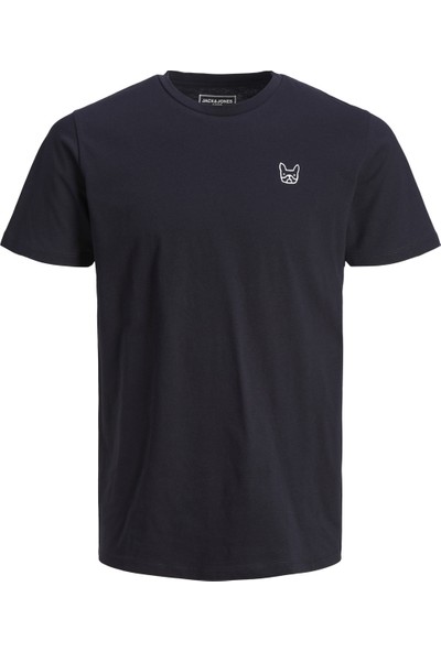 Jack & Jones Denim Dog Islemeli Tisört