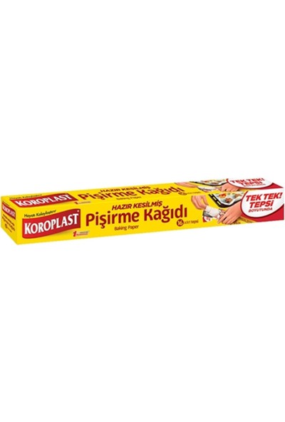 Koroplast Yağlı Pişirme Kağıdı 42 x 37 cm Koroplast Yağlı Pişirme Kağıdı 42 x 37 cm