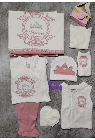 Miniworld Pembe Prenses Nakışlı 10'lu Hastane Çıkışı Miniworld Pembe Prenses Nakışlı 10'lu Hastane Çıkışı