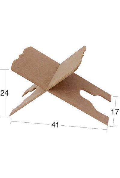Ahşap Rahle 41X24X17CM Demonte F734 Ahşap Rahle 41X24X17CM Demonte F734