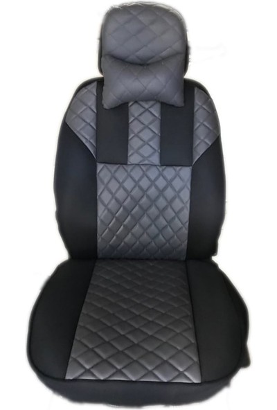 Deri Oto Koltuk Kılıfı Vip Boyun Yastıklı