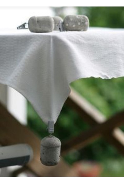 Masa Örtüsü Tutucu Beton Dekoratif Sabitleyici 4 Adet