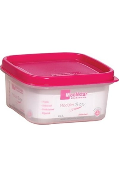 Moonstar Modüler Çok Amaçlı Saklama Kabı 0,40 Litre Bpa Fre- Ms-01 Moonstar Modüler Çok Amaçlı Saklama Kabı 0,40 Litre Bpa Fre- Ms-01